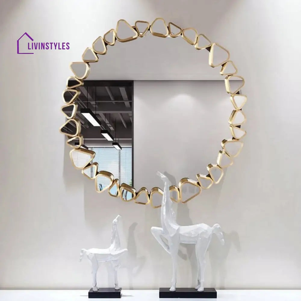 Allison Metal Wall Mirror – LivIn Styles