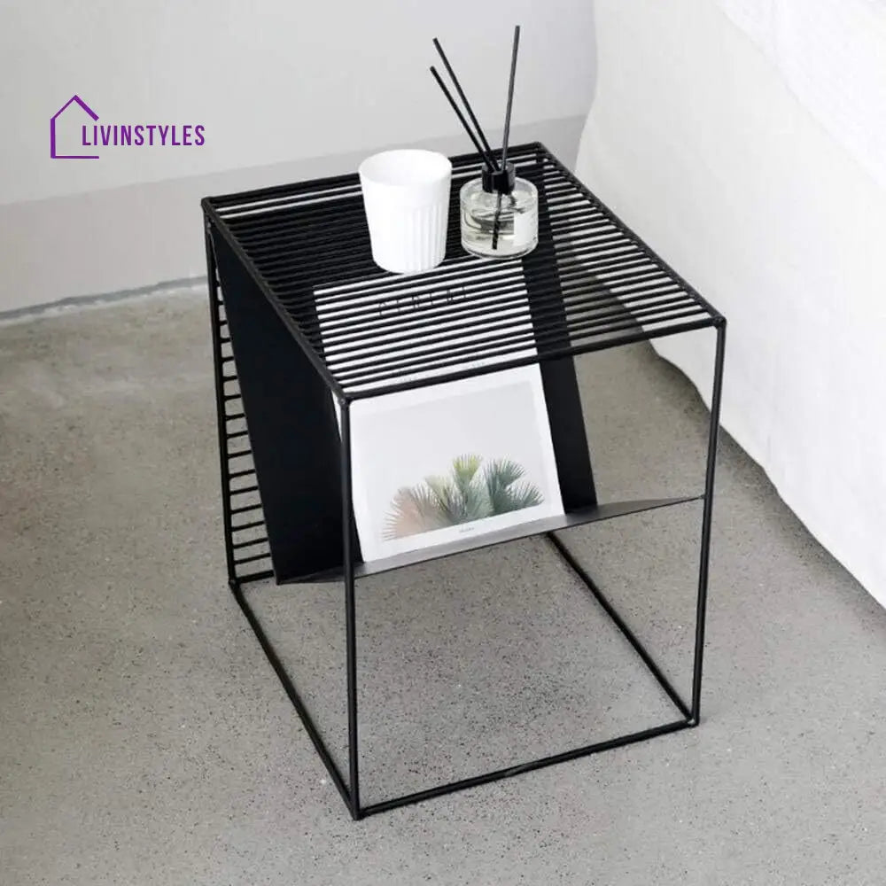 Buy Black Baar Table with V Shape Online In India at Best Price - LivIn ...