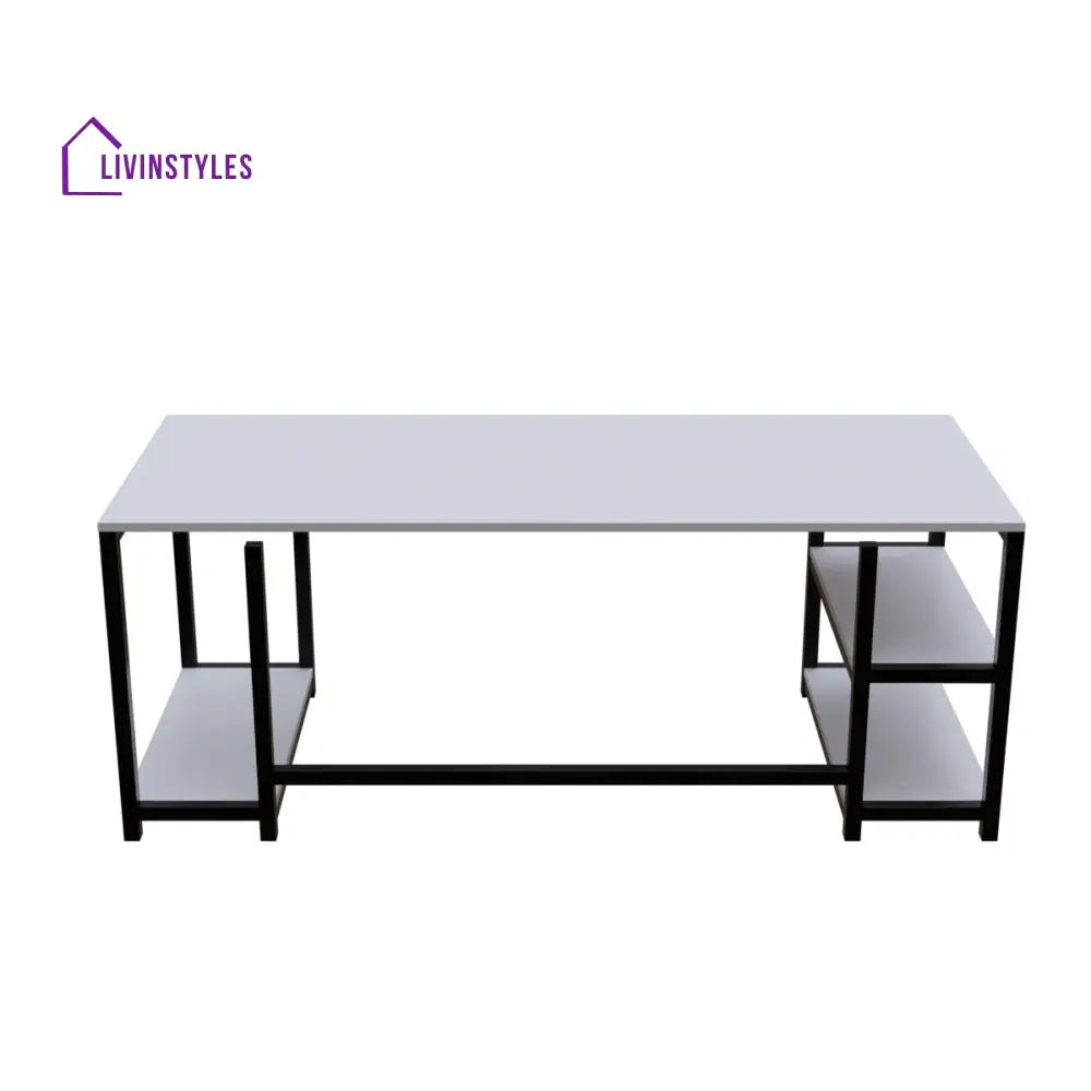 Jackson computer Table With Open Storage | Computer Table | Study Tabl ...