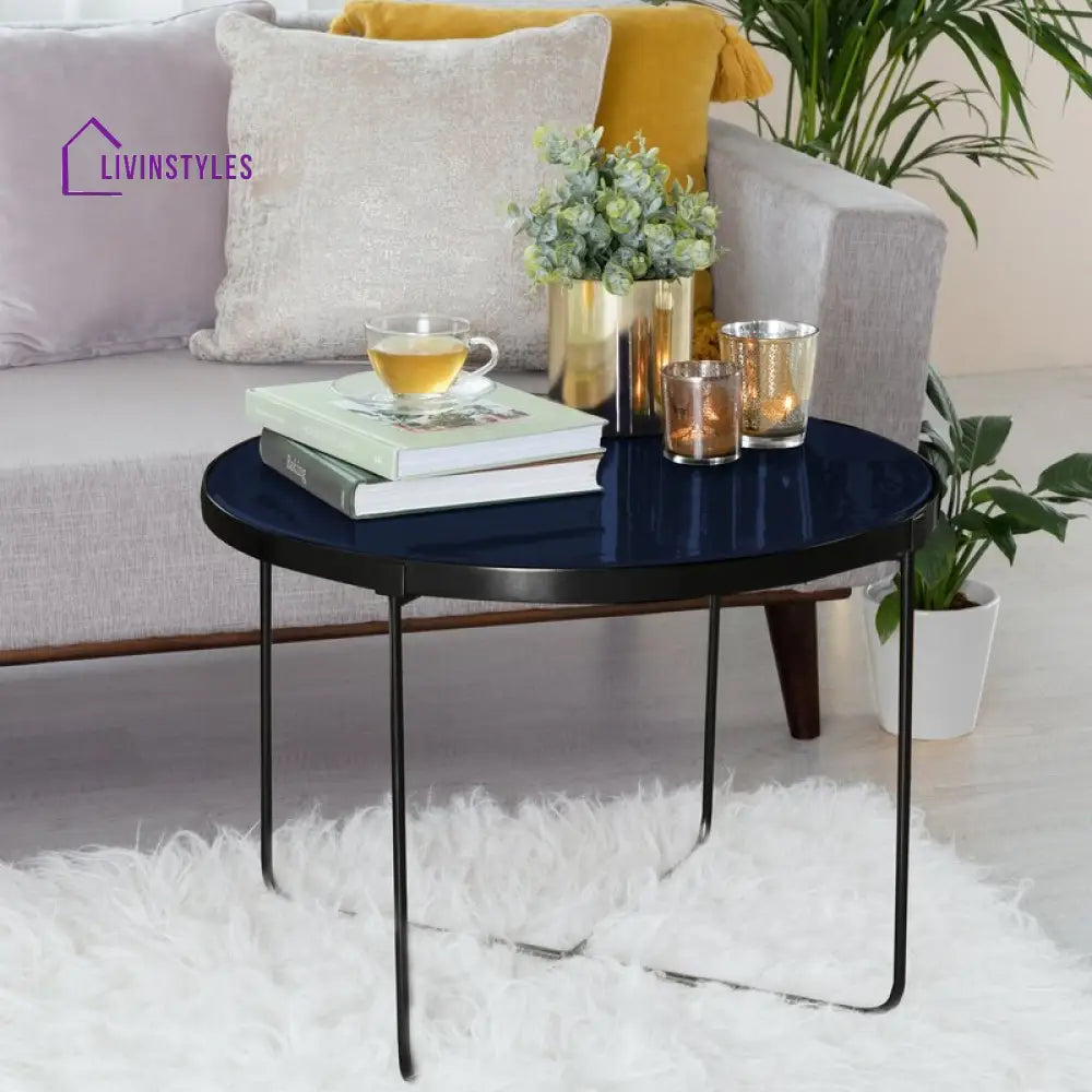 Lilac Metal Coffee Table for Living Room – LivIn Styles