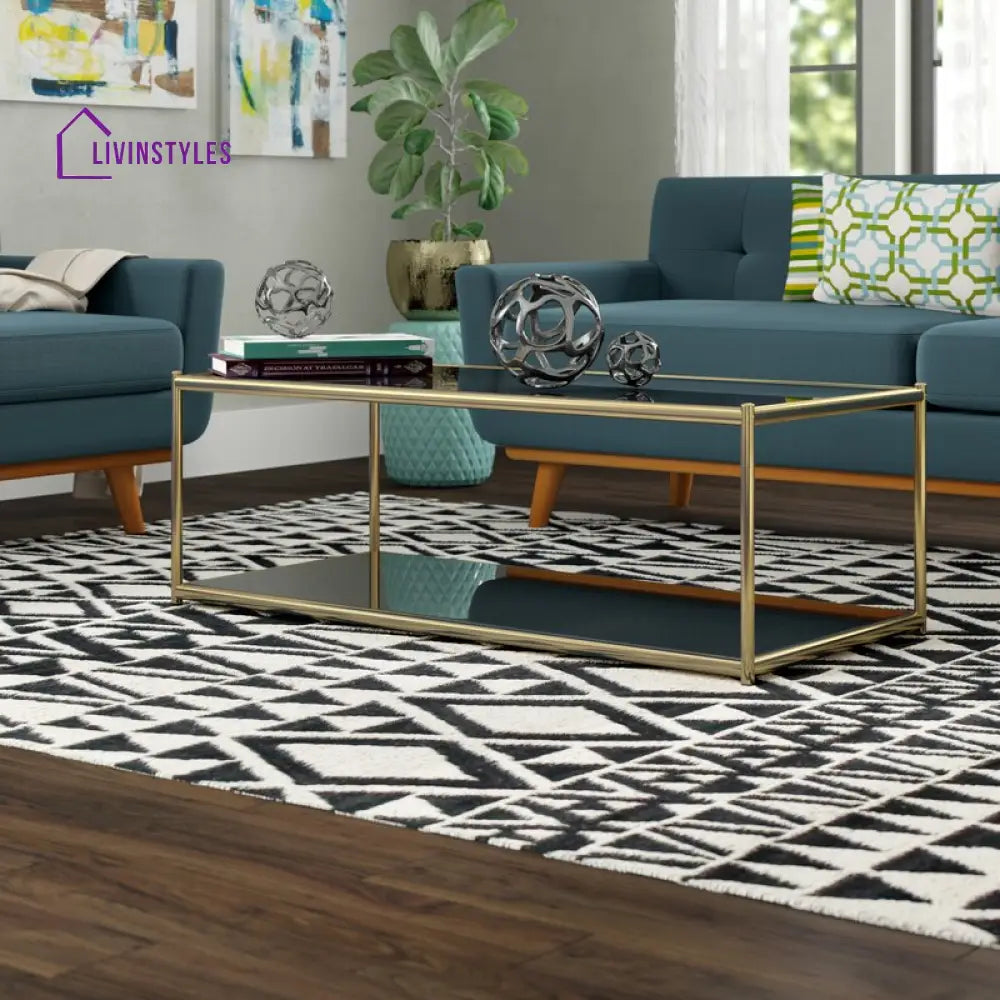 Sakshi stainless steel coffee table for living room – LivIn Styles