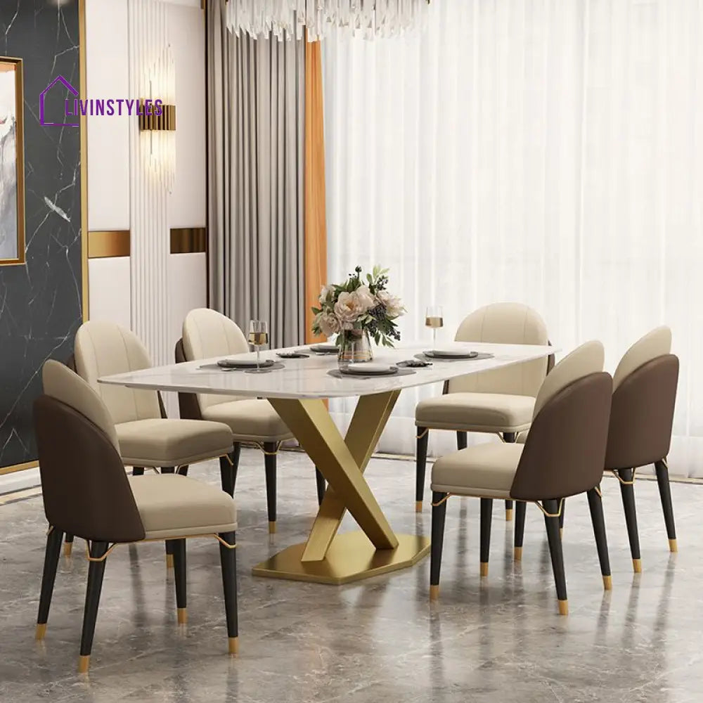 Shridha Stainless Steel Amazing Luxury Modern Rectangle White Marble D ...