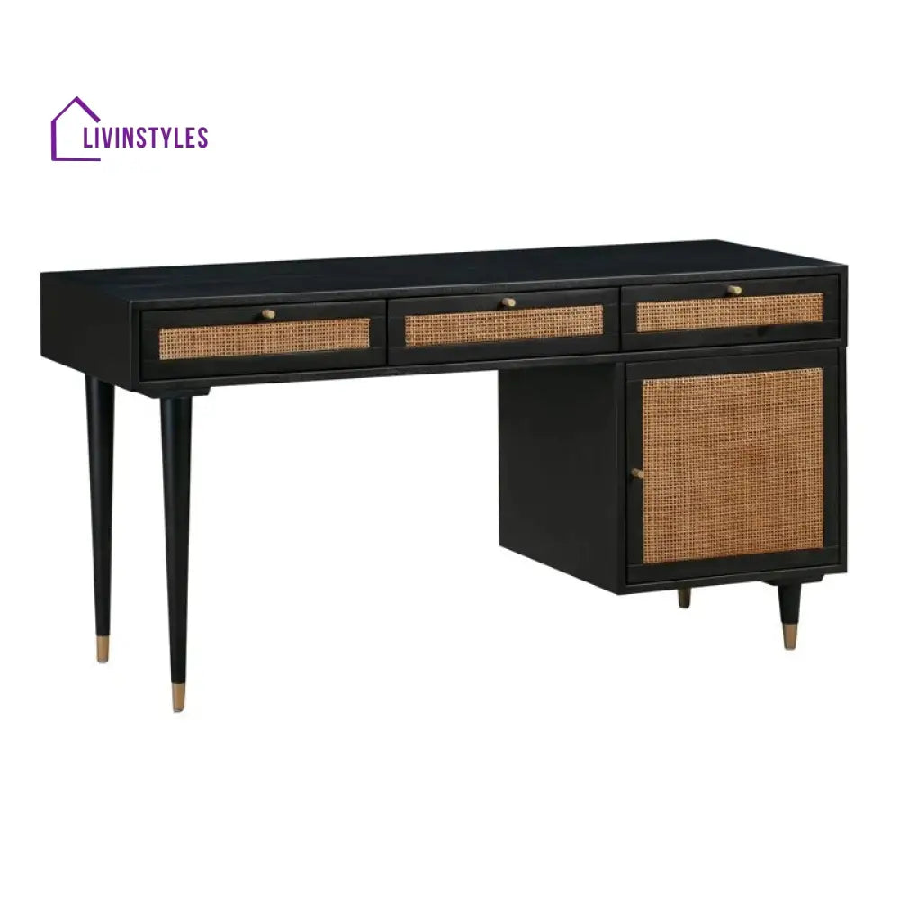 Taras Solid Wood Study Table for Students – LivIn Styles